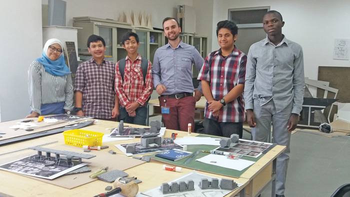 BSM students get a taste of architecture at GUtech - Times of Oman
