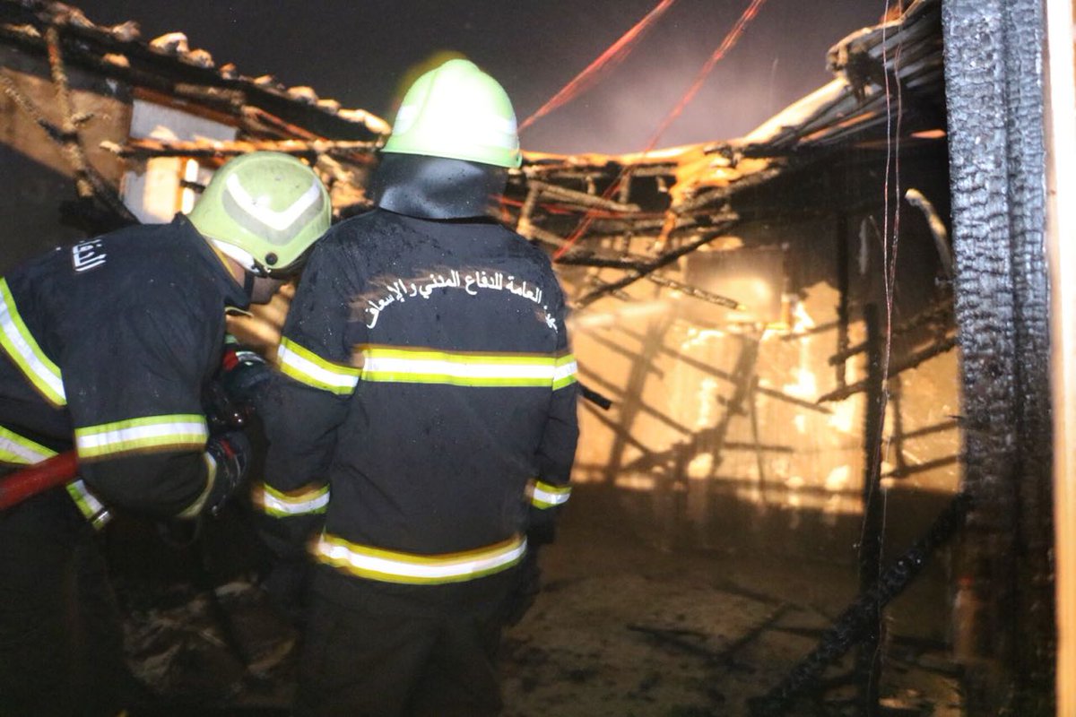 Portacabin goes up in flames in Oman - Times of Oman