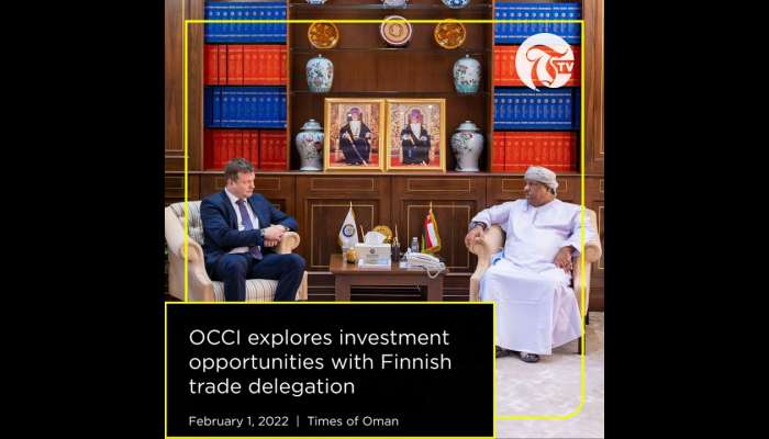 Morning Minute: OCCI explores investment opportunities with Finnish trade delegation - Times of Oman