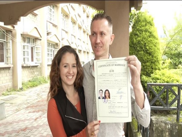 Russian Born Man Ukrainian Woman Tie Knot In Dharamshala With Message
